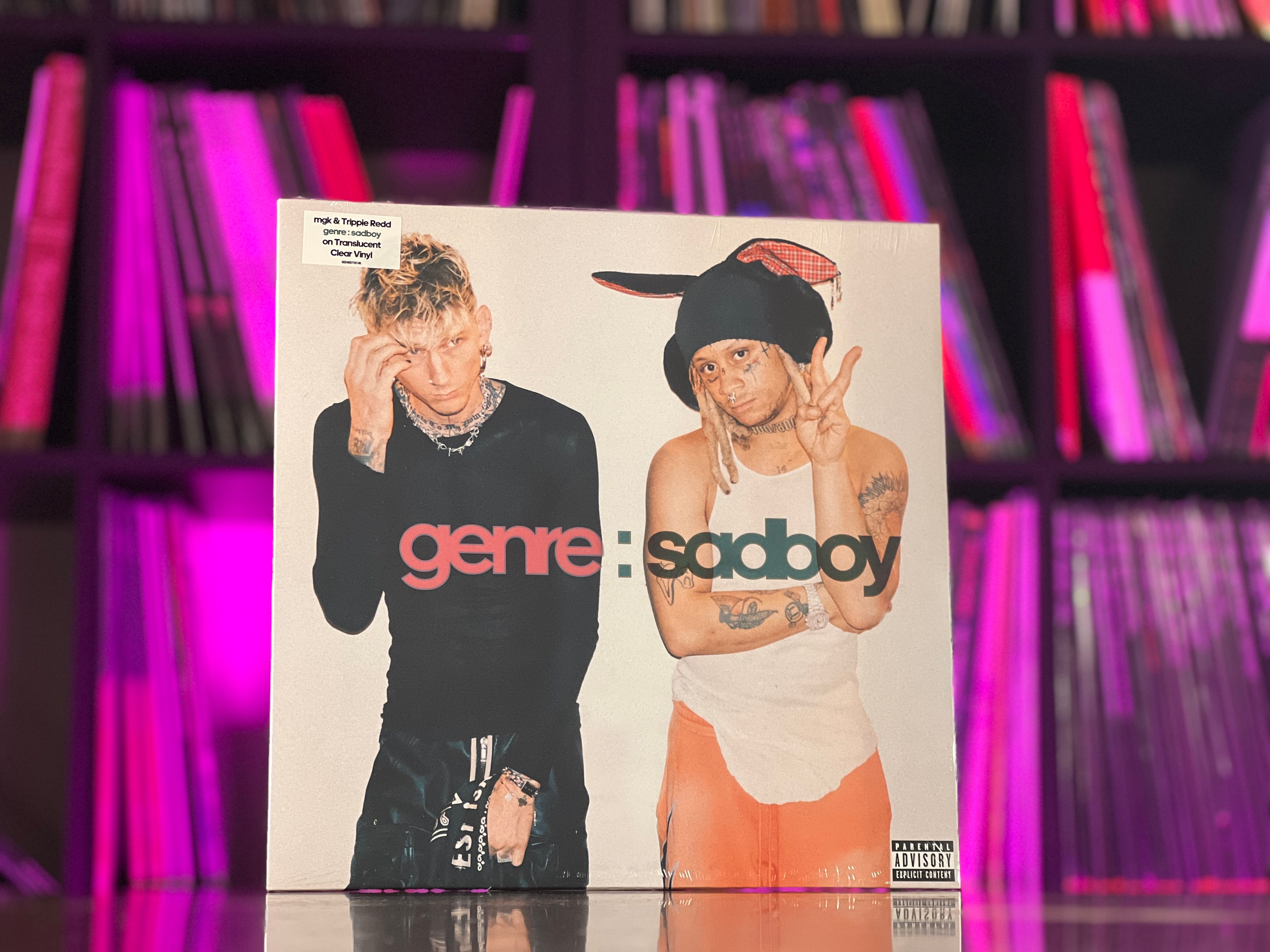 Mgk And Trippie Redd Genre Sadboy Clear Vinyl Rollin Records 2207