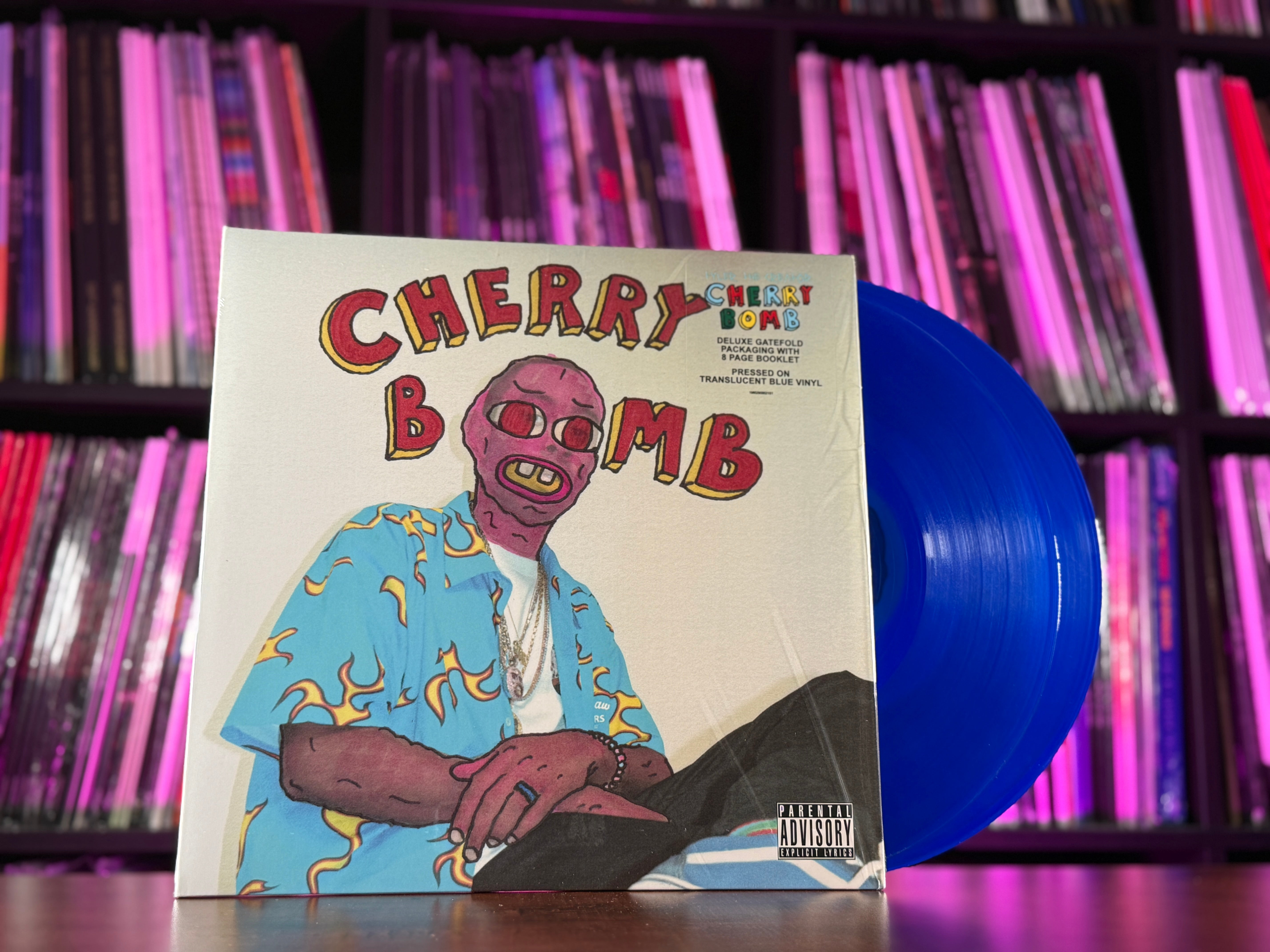 Tyler, The Creator - Cherry Bomb (Mask Cover Blue Vinyl) – Rollin' Records