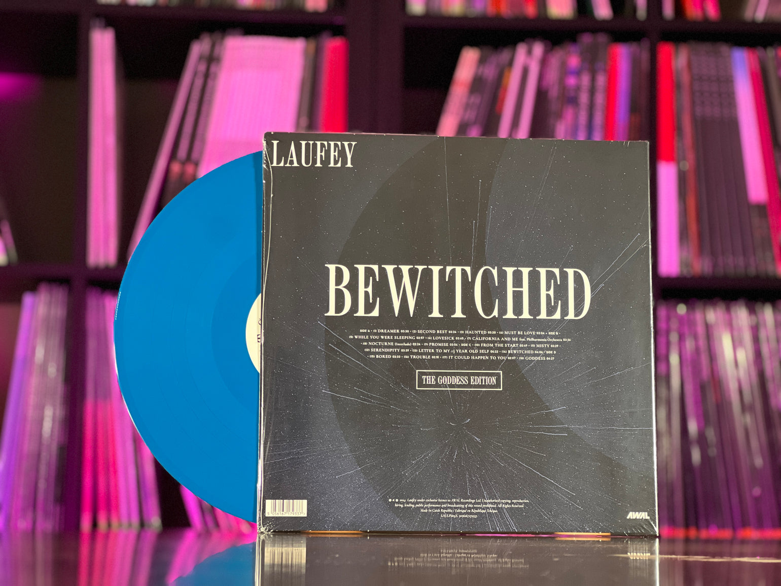 Laufey - Bewitched: The Goddess Edition (Blue Vinyl & Board Game ...