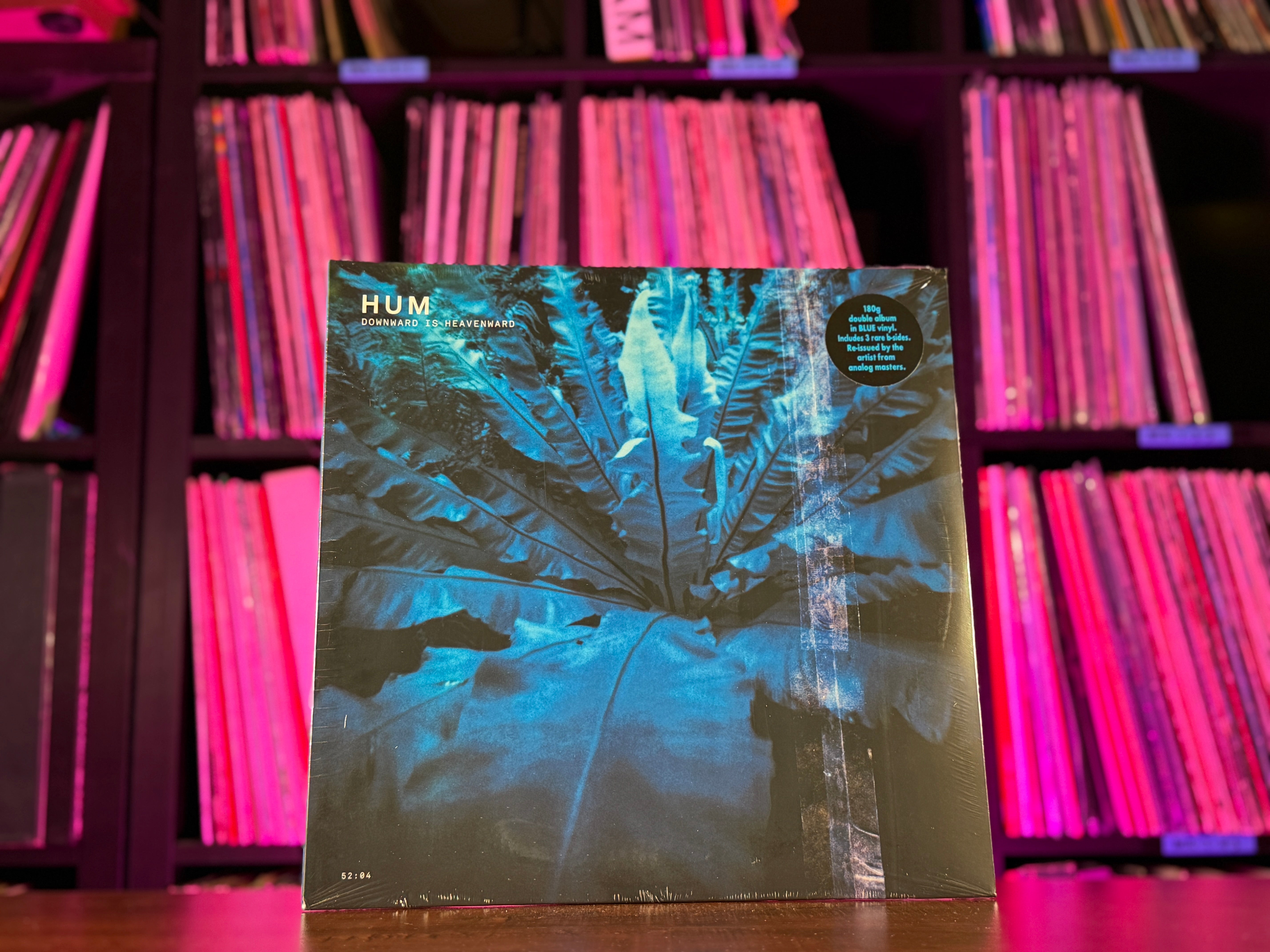 HUM - Downward Is Heavenward (Blue Vinyl) – Rollin' Records
