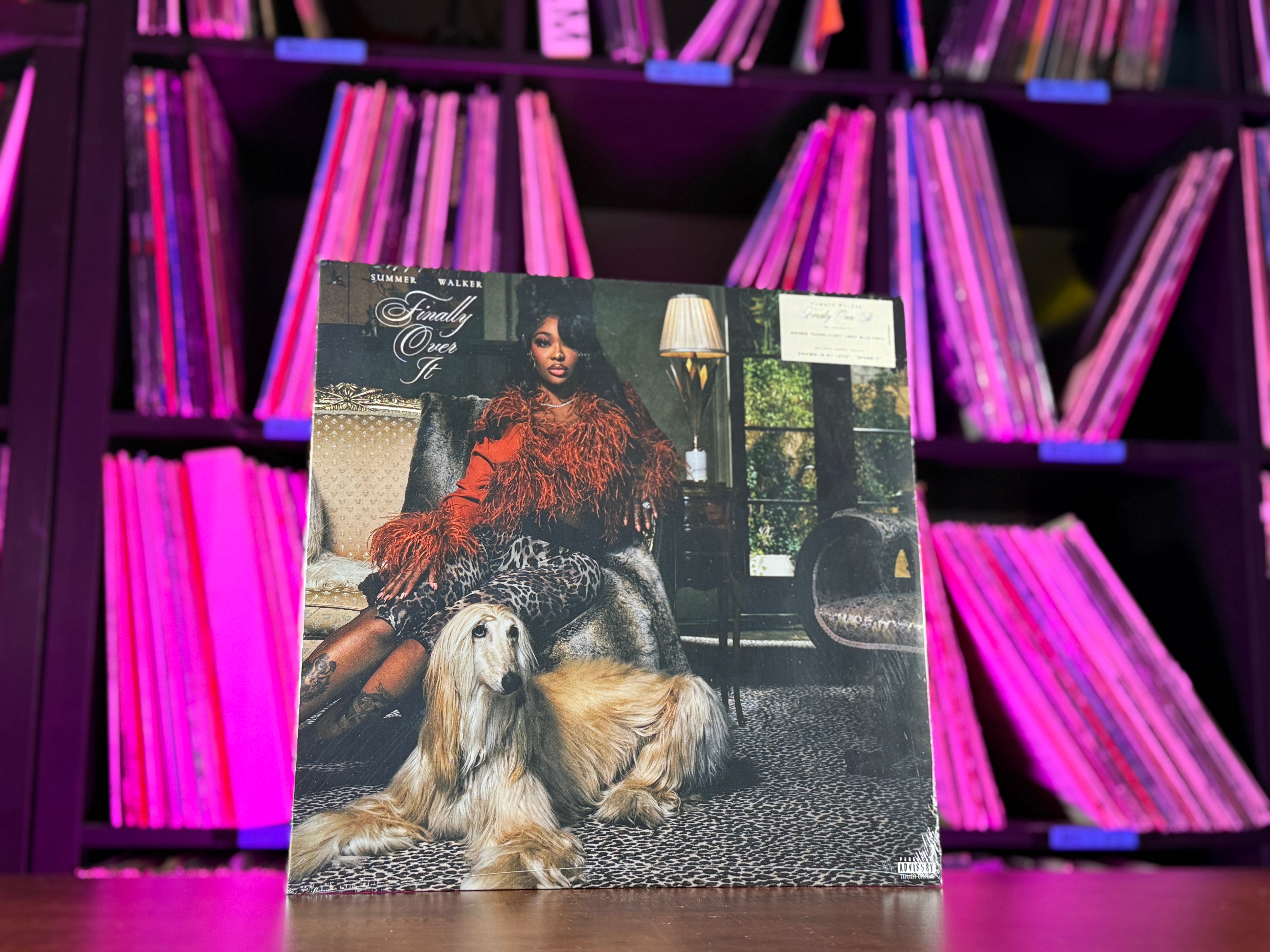 Summer Walker - Finally Over It (Indie Exclusive Blue Vinyl) – Rollin ...