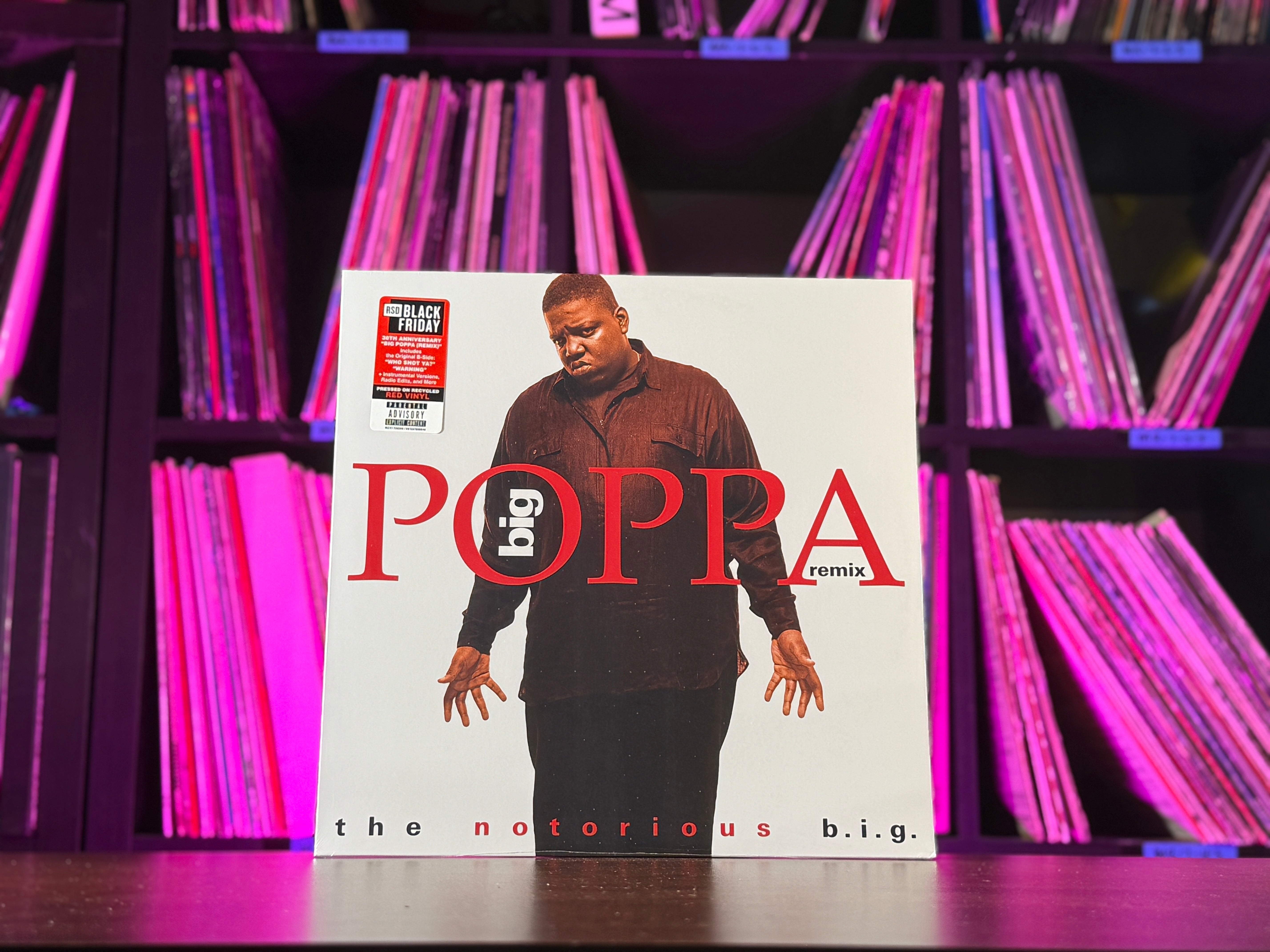 Notorious B.I.G. - Big Poppa (Remix) (RSDBF25 Red Vinyl) (LIMIT OF 1 ...