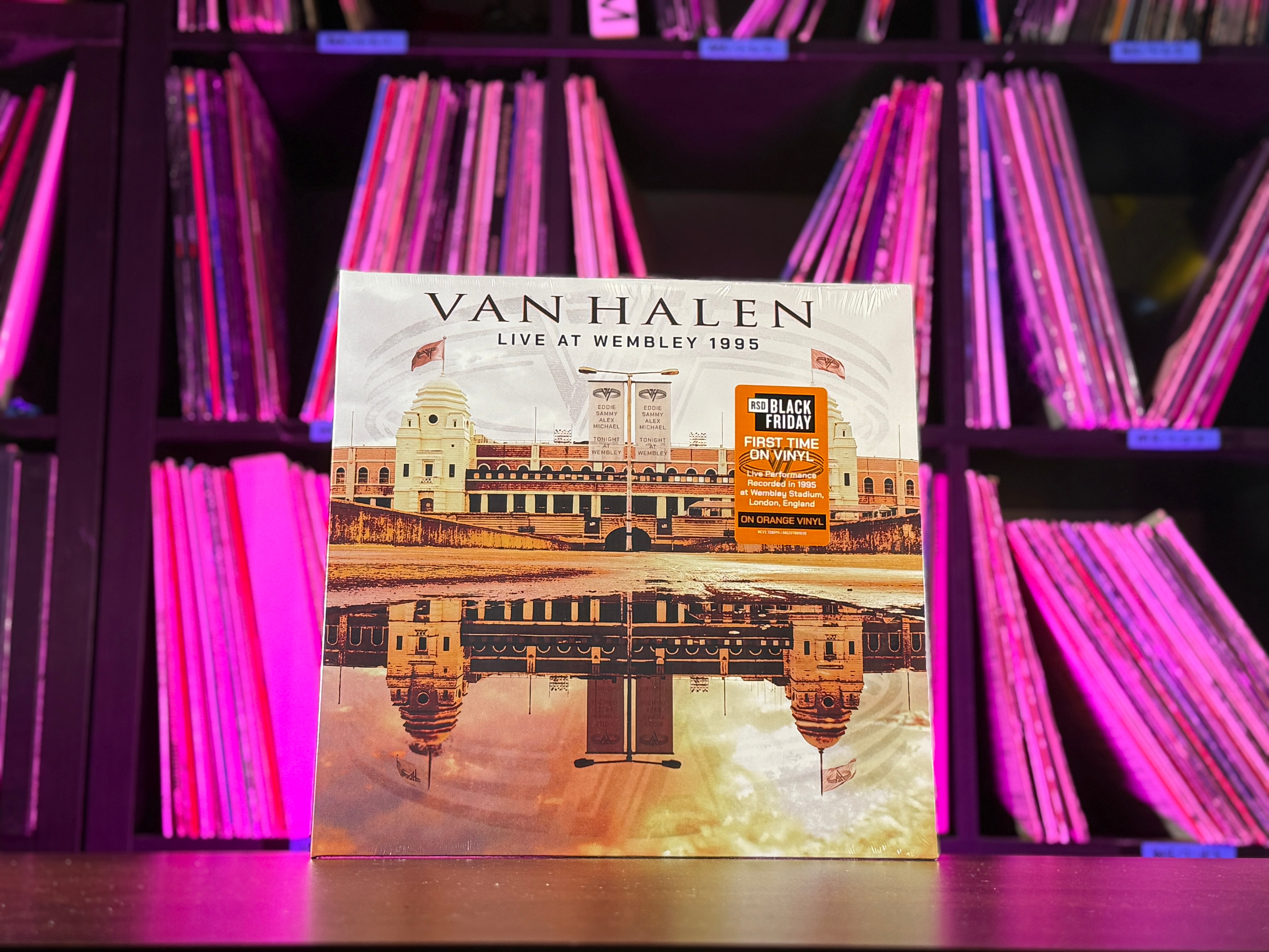 Van Halen - Live At Wembley 1995 (RSDBF25 Orange Vinyl) (LIMIT OF 1 ...