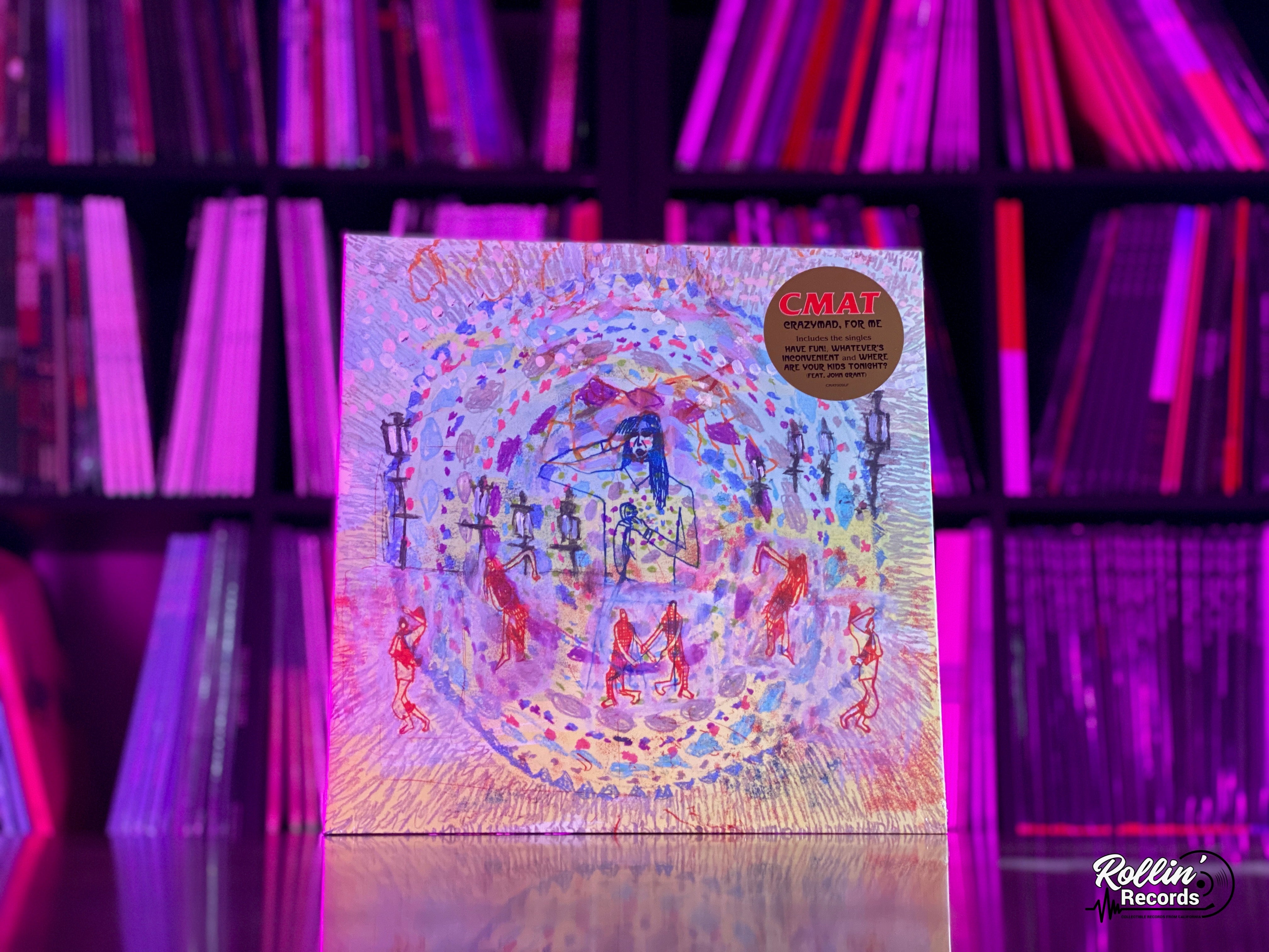 CMAT - Crazymad For Me (Orange Vinyl) – Rollin' Records