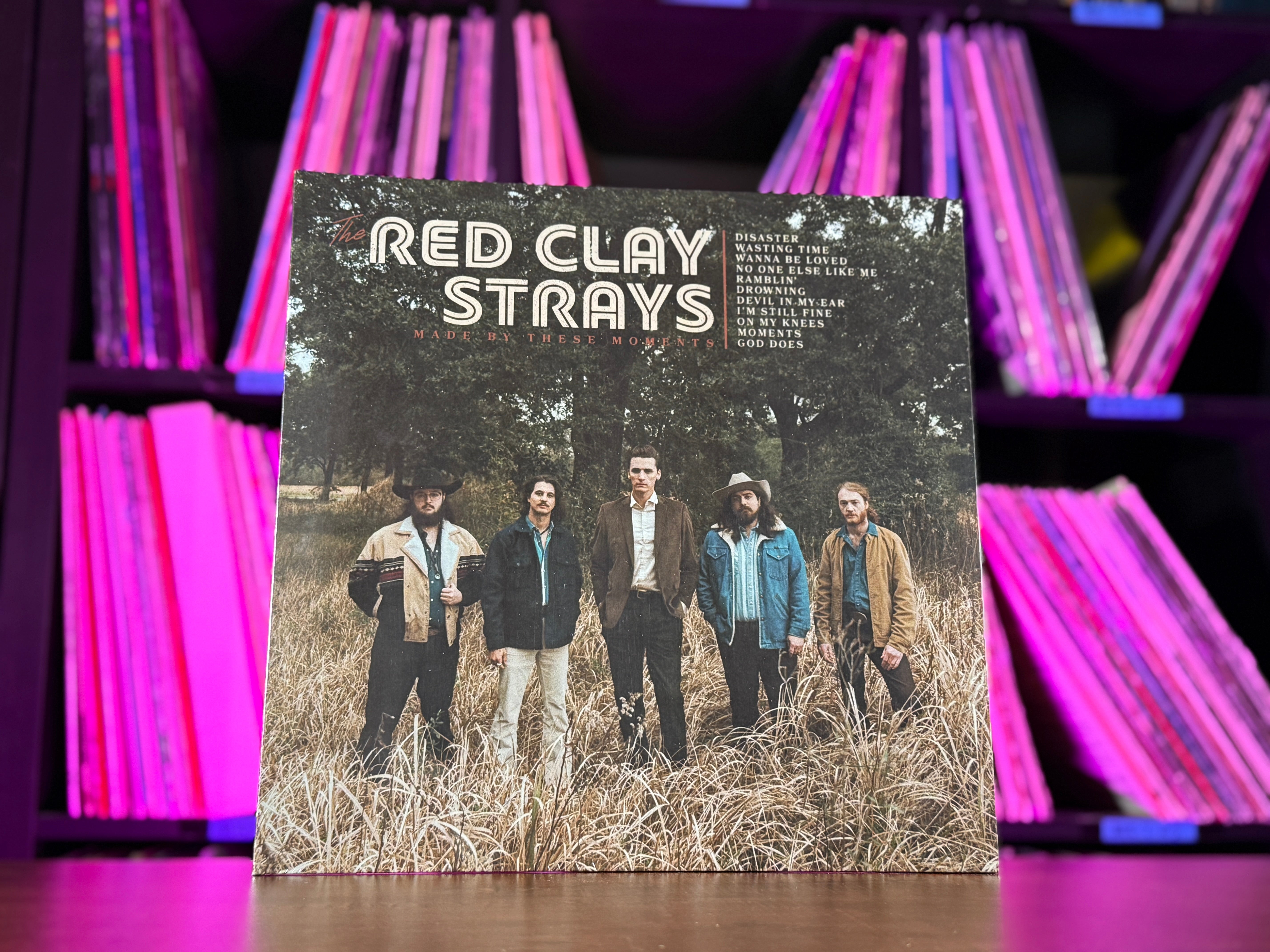 Red Clay Strays - Made By These Moments (White Vinyl) – Rollin' Records
