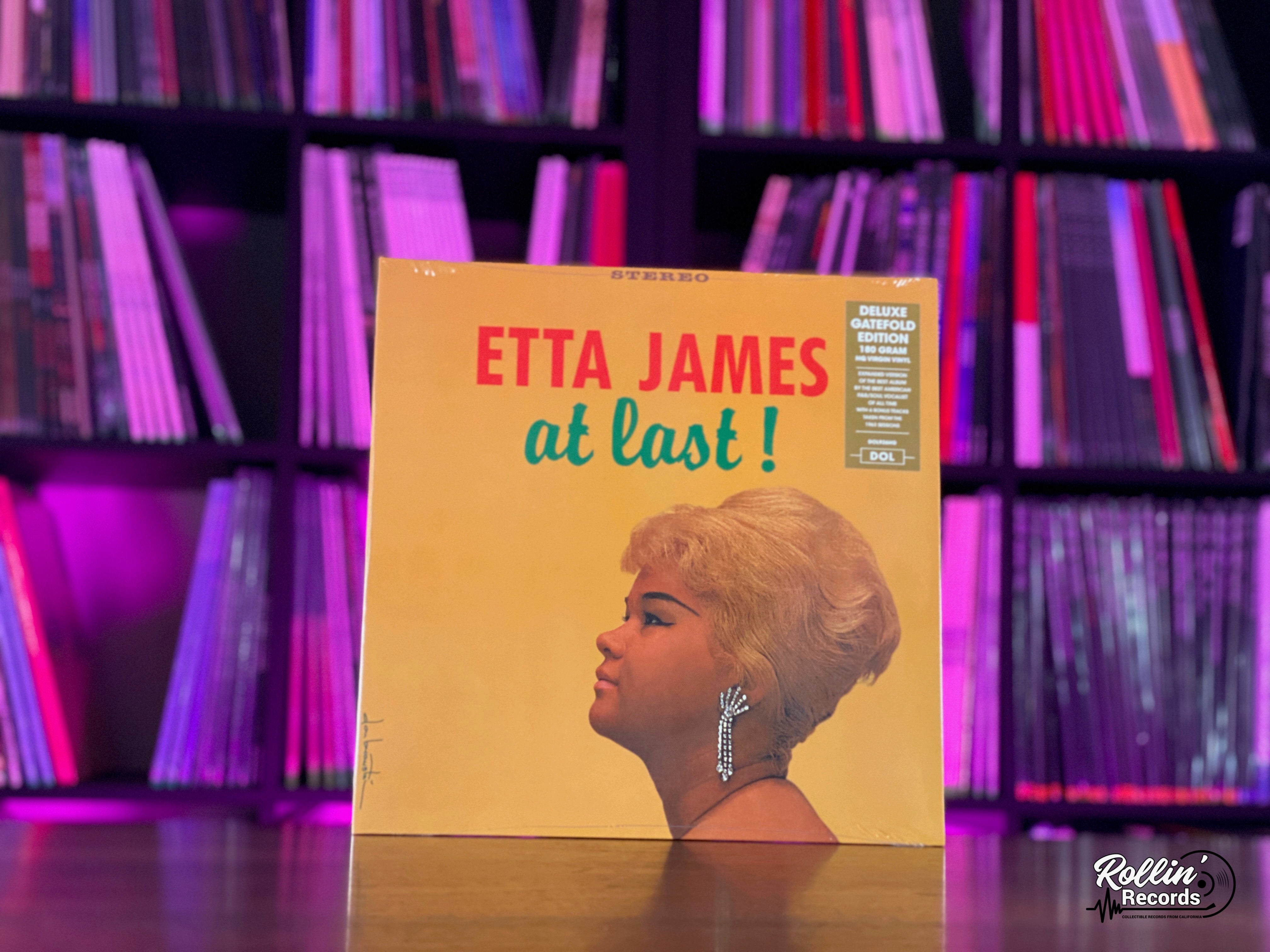 Etta James - At Last! – Rollin' Records