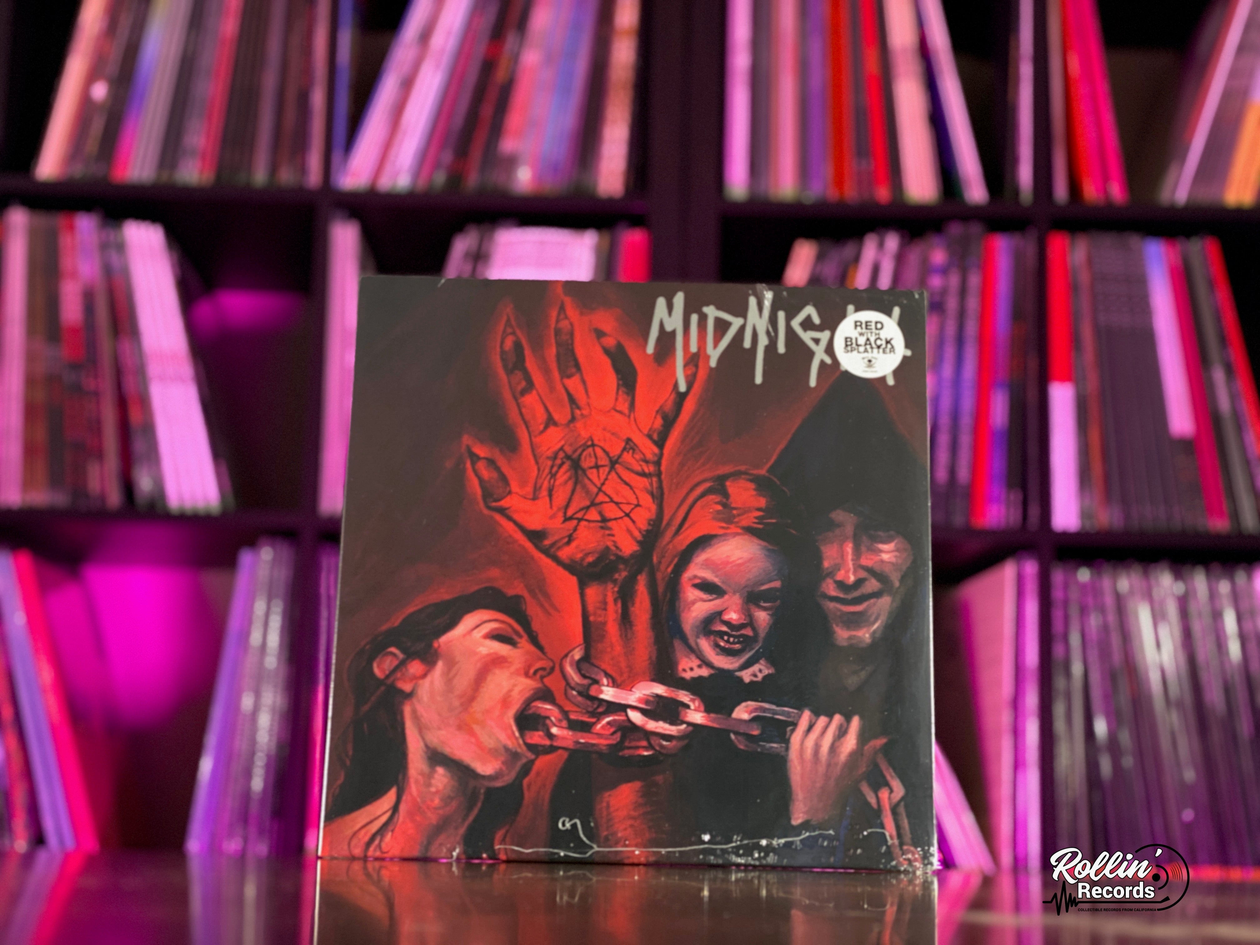 Midnight - No Mercy For Mayhem (Red & Black Vinyl) – Rollin' Records