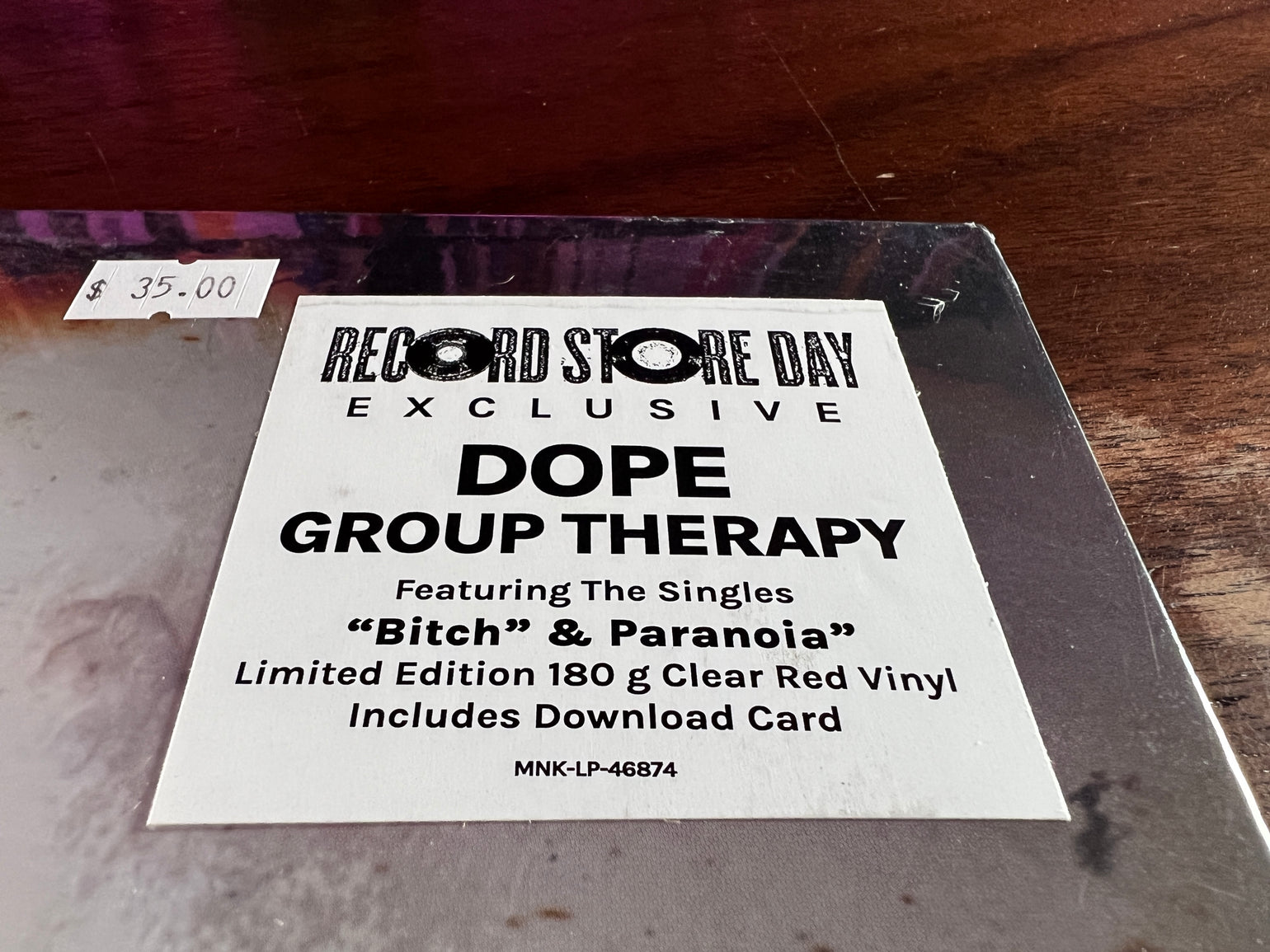 Dope - Group Therapy (RSD 2023 Vinyl) – Rollin' Records