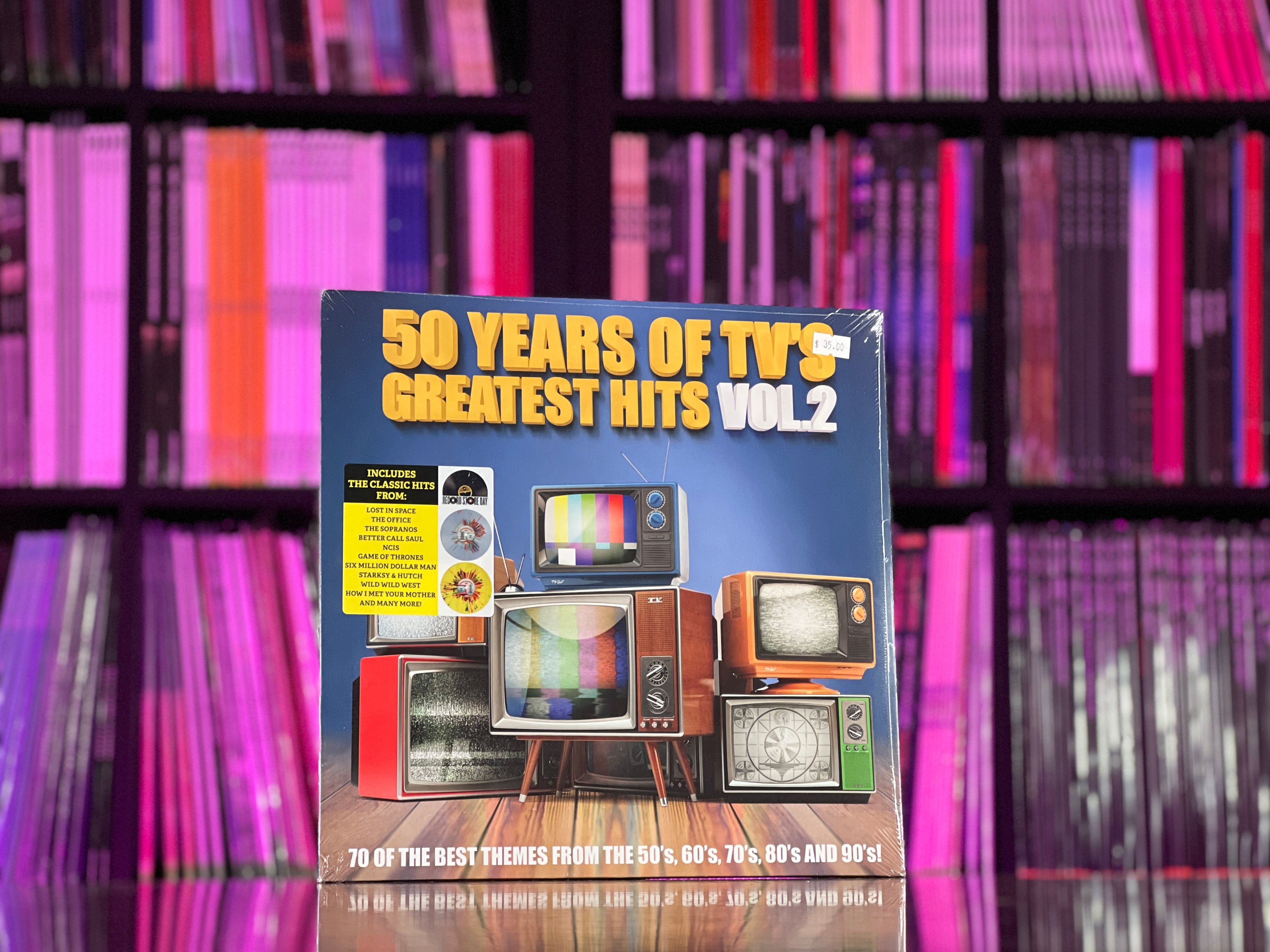 50 Years of TV's Greatest Hits - Vol. 2 (RSD 2023 Vinyl) – Rollin' Records