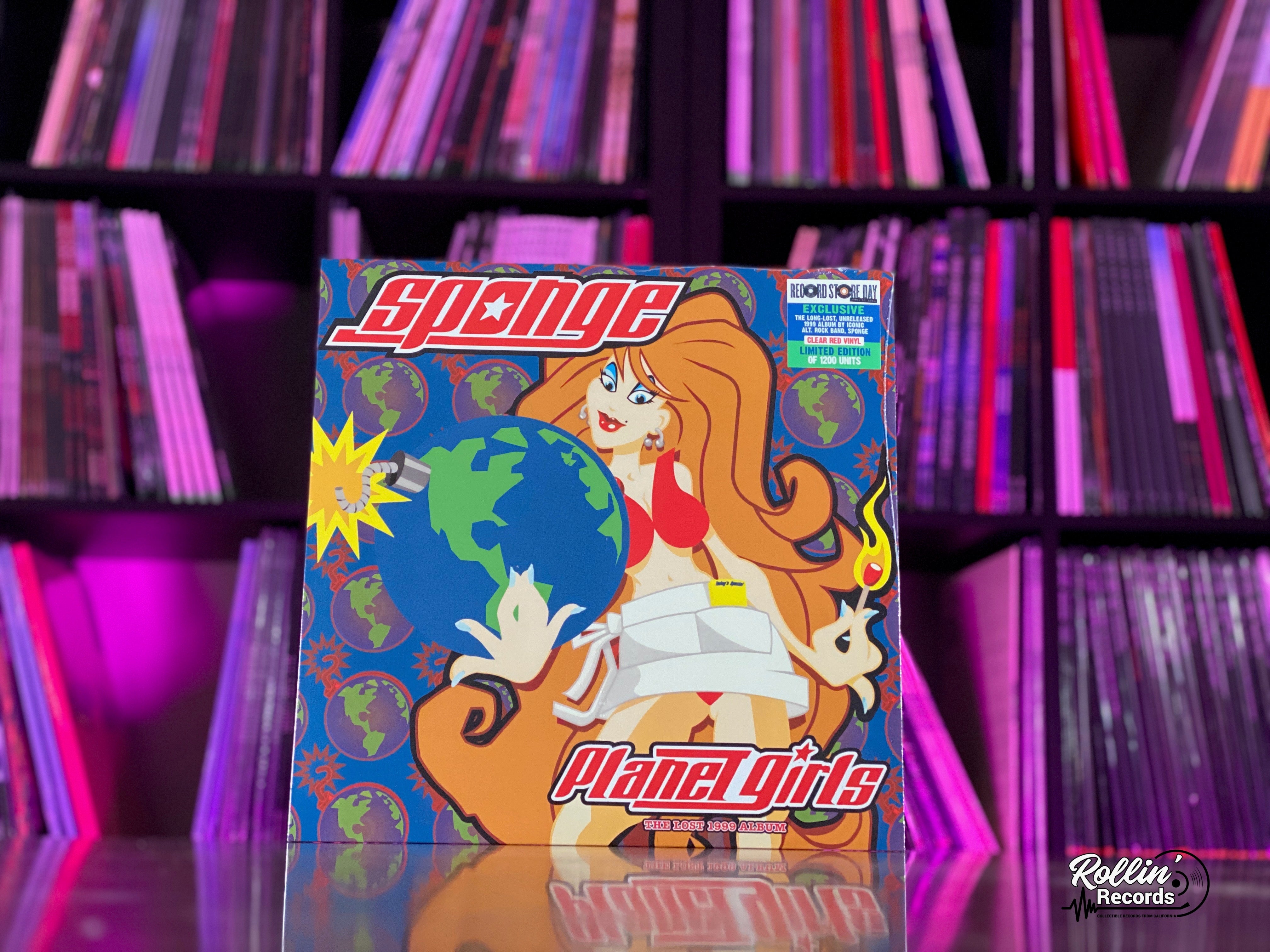 Sponge - Planet Girls (RSD24 Color Vinyl) (LIMIT OF 1) – Rollin' Records