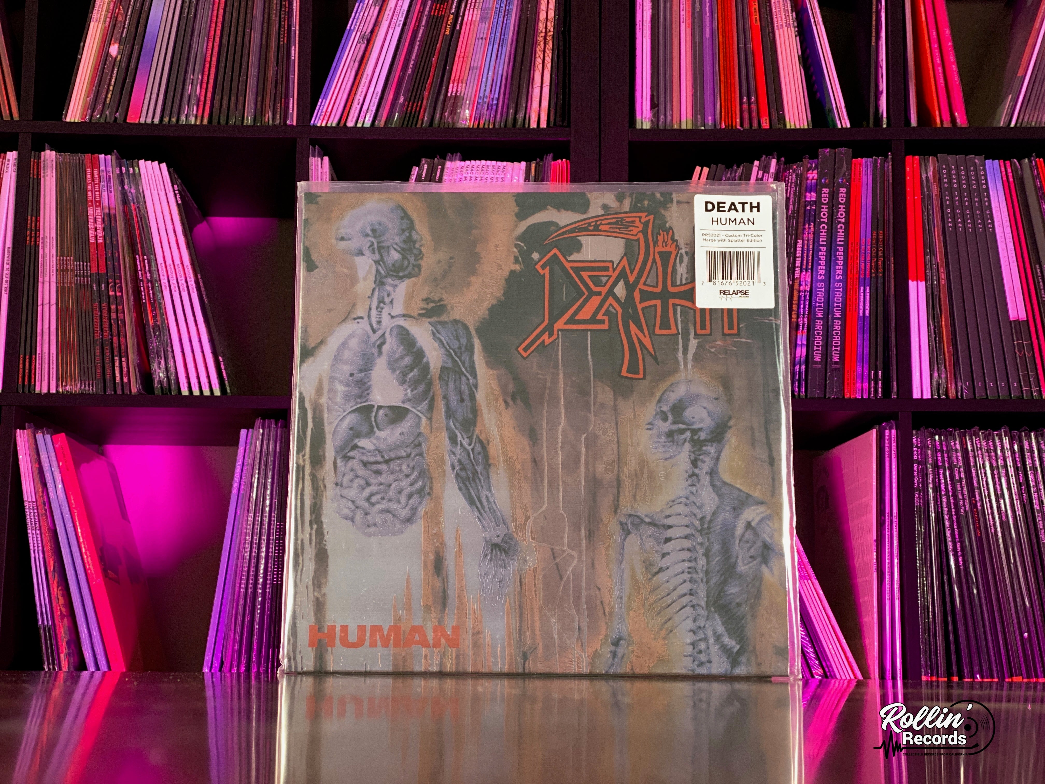 Death - Human (Tri-Color Merge Vinyl) – Rollin' Records
