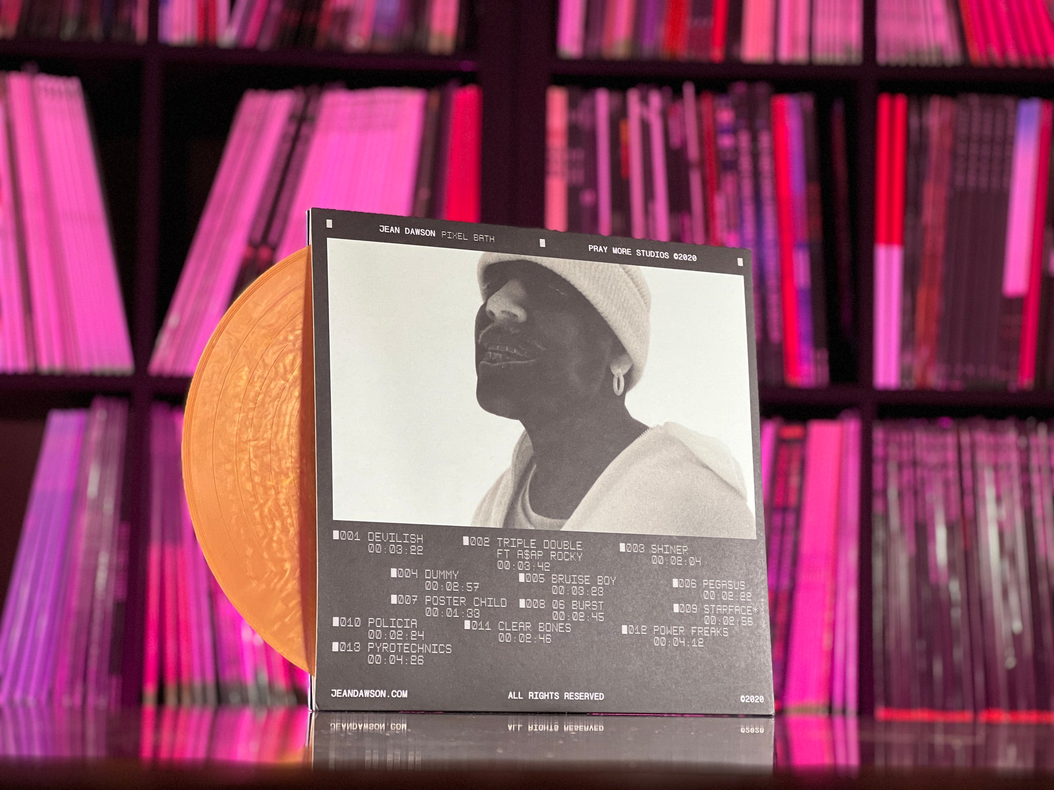 Jean Dawson - Pixel Bath (Gold Vinyl) – Rollin' Records