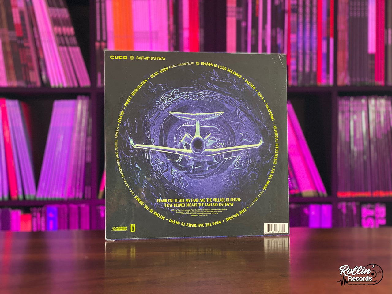 Cuco - Fantasy Gateway (Blue Vinyl) – Rollin' Records