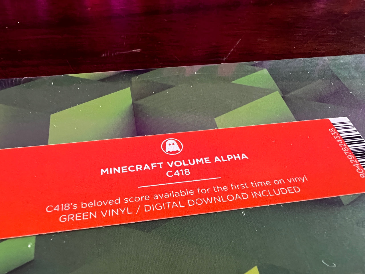 Minecraft Volume Alpha (Transparent Green Vinyl) – Rollin' Records
