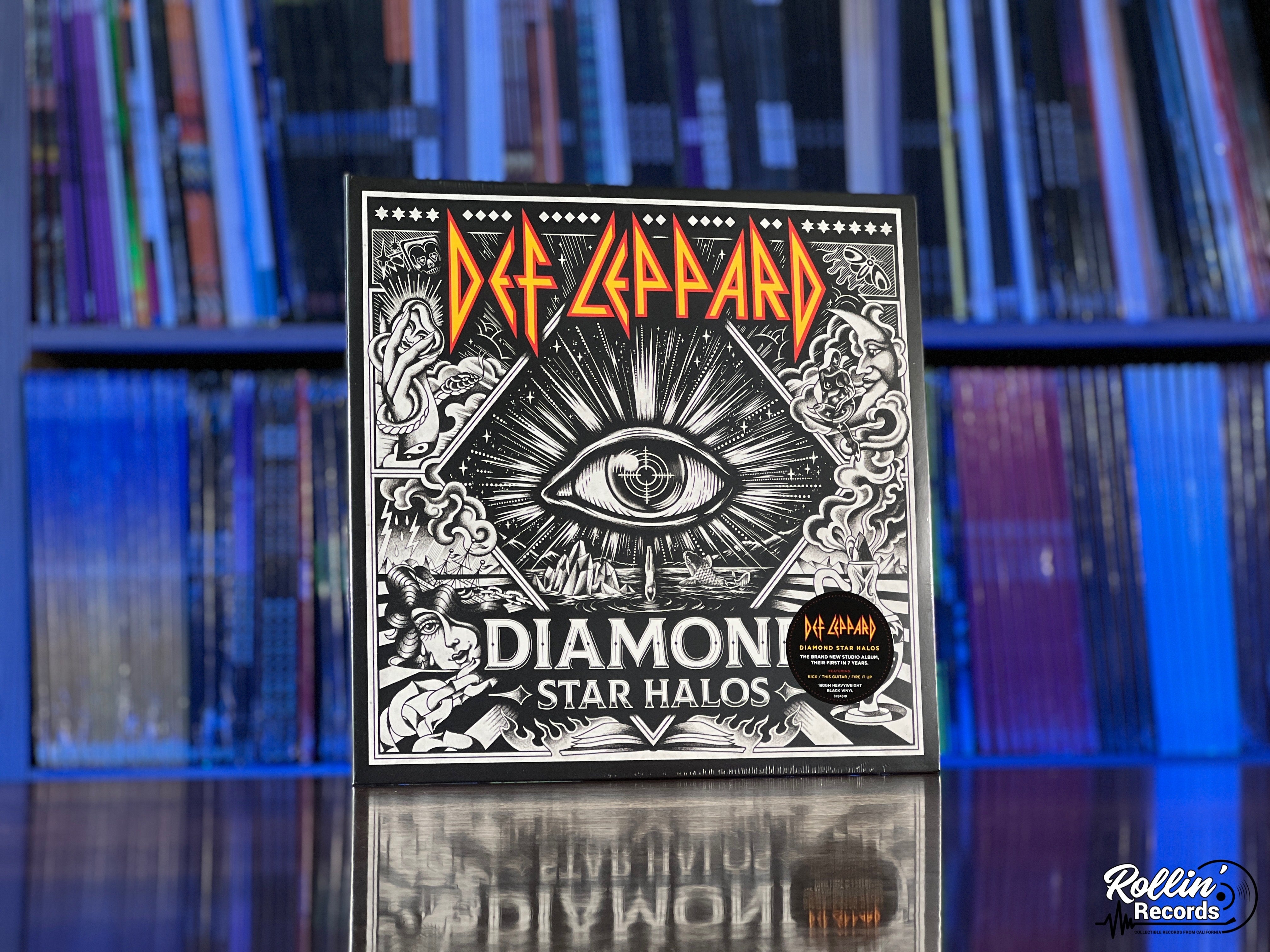 Def Leppard - Diamond Star Halos – Rollin' Records