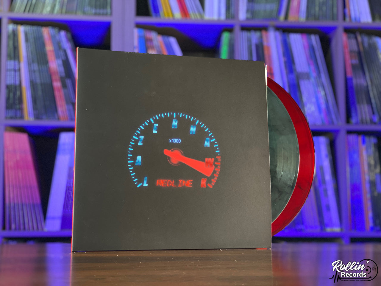 Lazerhawk - Redline Deluxe (Blue & Red Smoke Vinyl) – Rollin' Records
