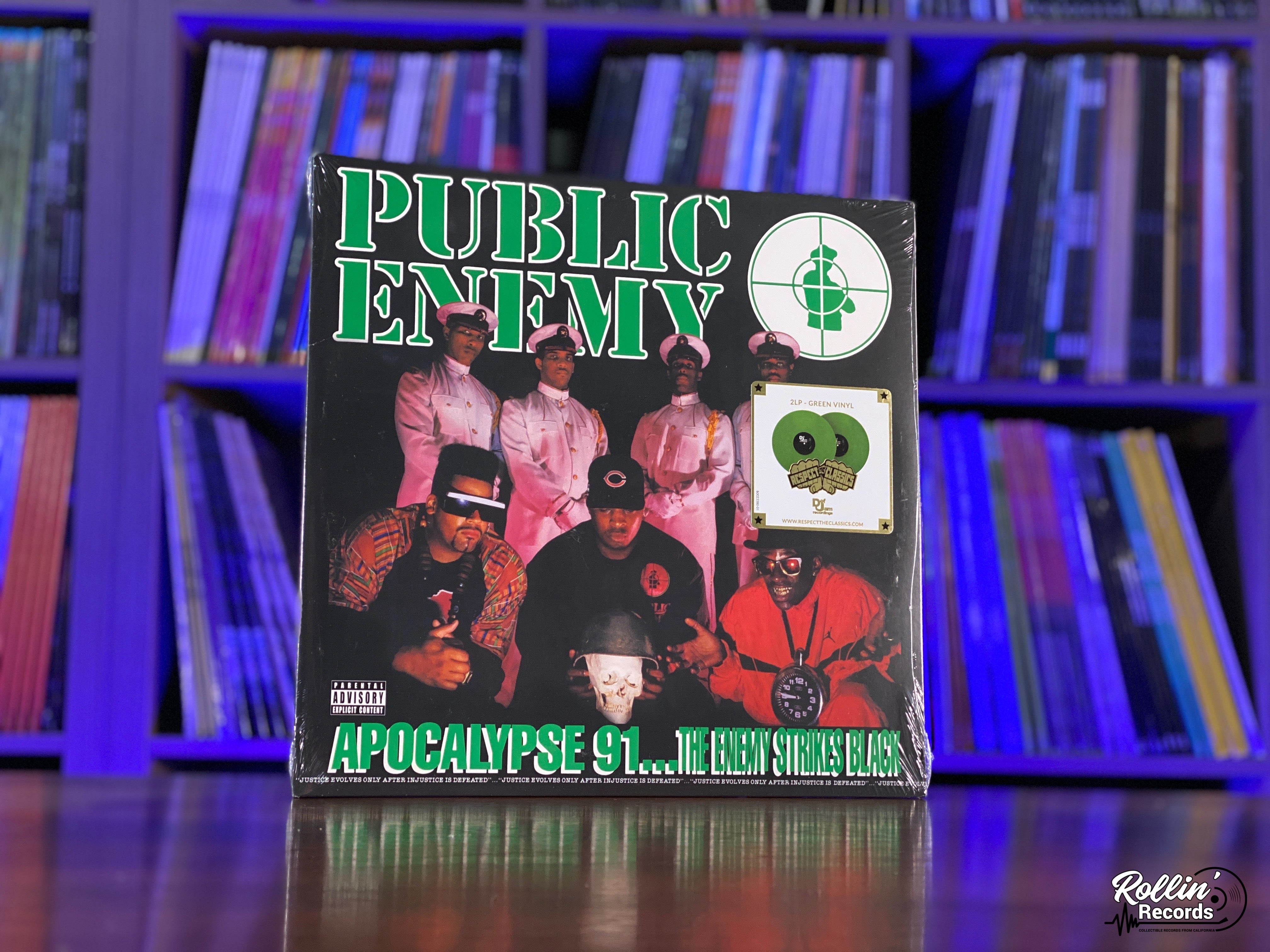 Public Enemy - Apocalypse 91... The Enemy Strikes Black (Green Vinyl ...