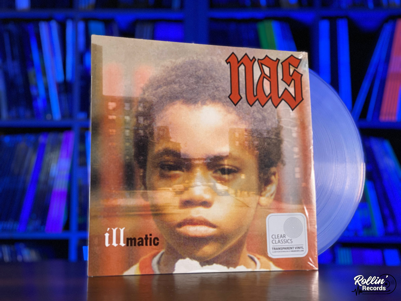 Nas - Illmatic (Clear Vinyl) – Rollin' Records